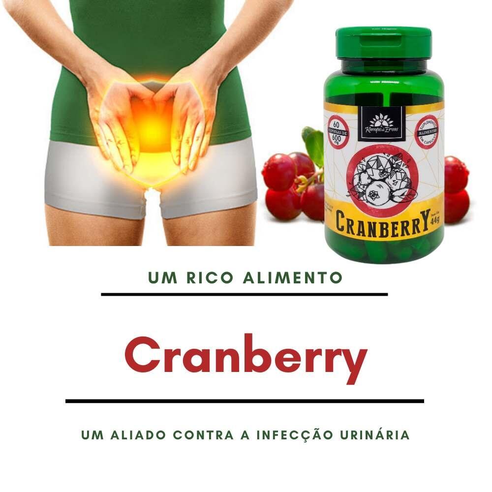 Comprar Kit 3 Cranberry desidratada 600 mg 60 cápsulas por frasco