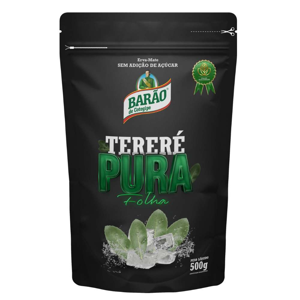 Comprar Erva Mate Tereré Black Pura Folha Premium 500g Barão - A Botica ...
