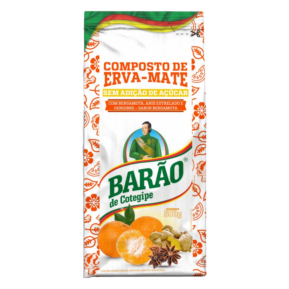 Comprar Kit 3 Composto Erva Mate com Bergamota Anis e Gengibre 500g ...