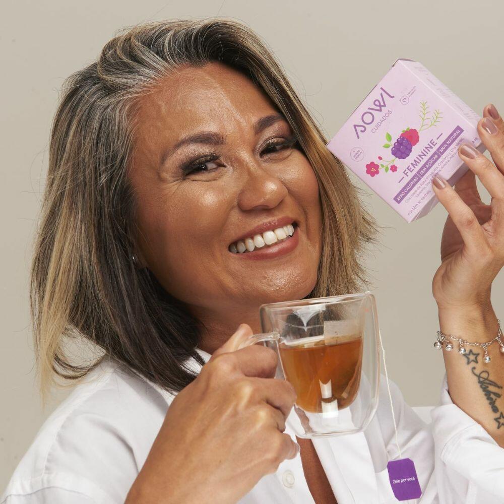 Comprar Chá Sowl Feminine Desinchar TPM Amora Cranberry 60 sachês - A ...