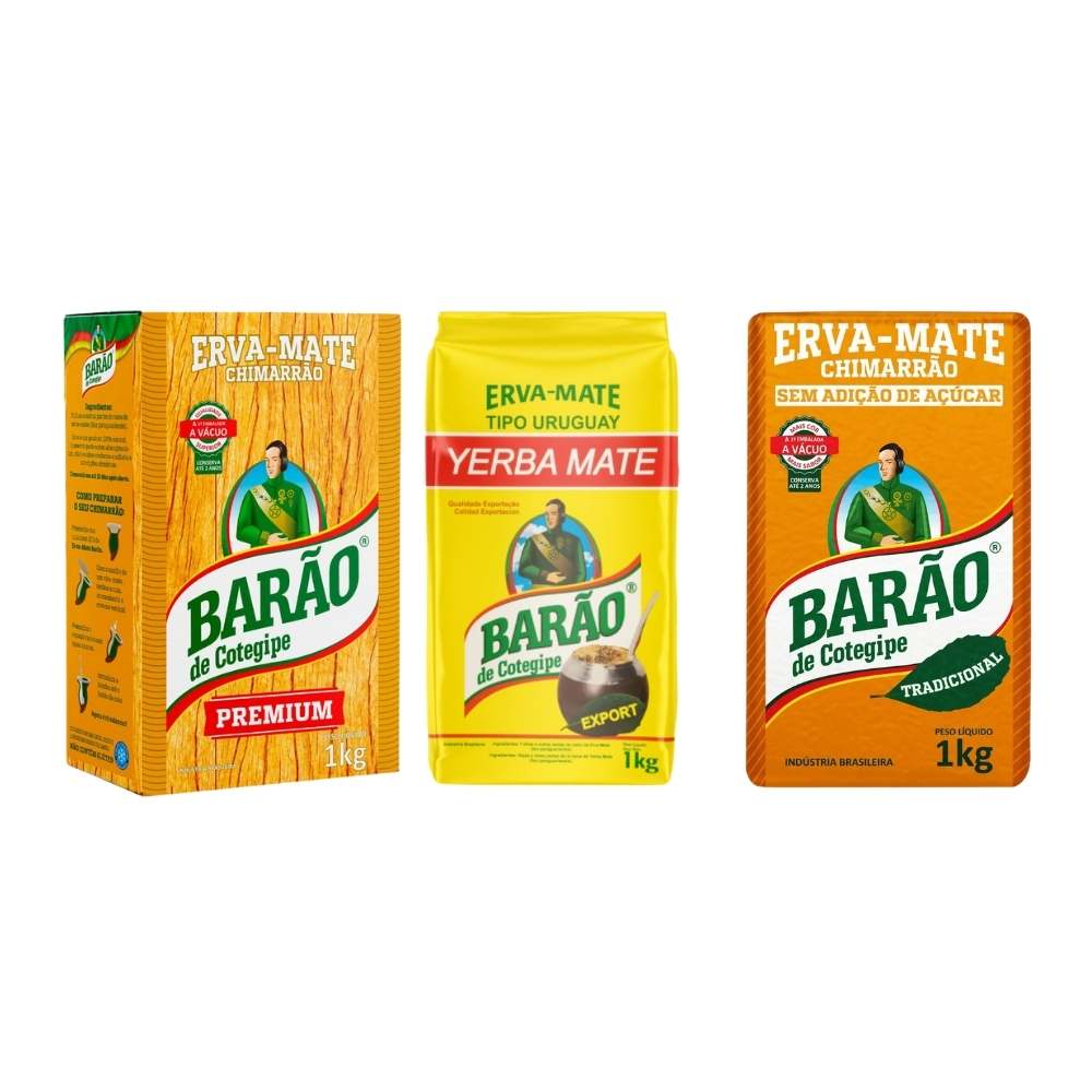 Comprar Kit 3 Erva Mate Tradicional Premium Uruguaia Original 1kg cada ...