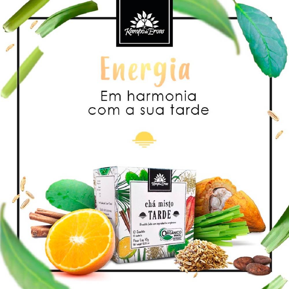 Comprar Harmonia Digestão Chá Mate Cacau Canela Erva Doce Kit 30 sac ...