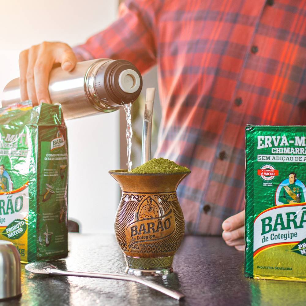 Comprar Kit 3 Erva Mate Nativa Sabor Fresco 500g cada Vácuo Barão - A ...