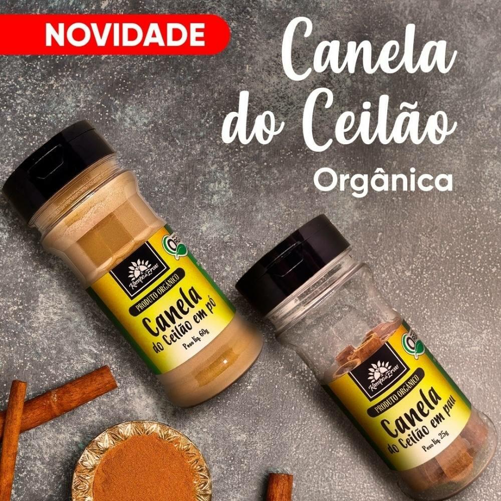 Comprar Canela do Ceilão Orgânica Importada Pó Puro 60g Kampo Ervas
