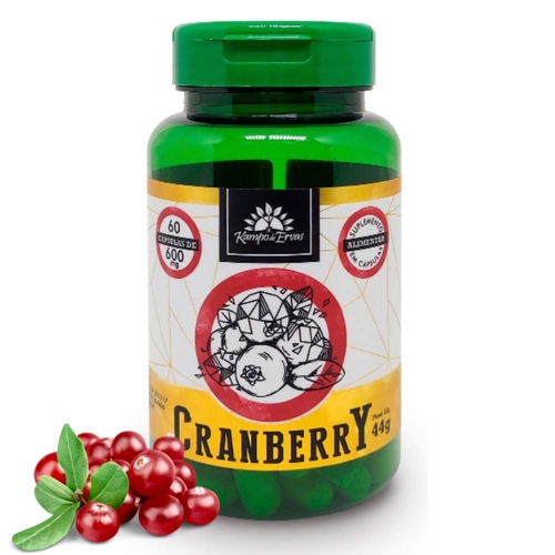 Comprar Cranberry desidratada 60 Cápsulas de 600 mg cada é bom - A ...