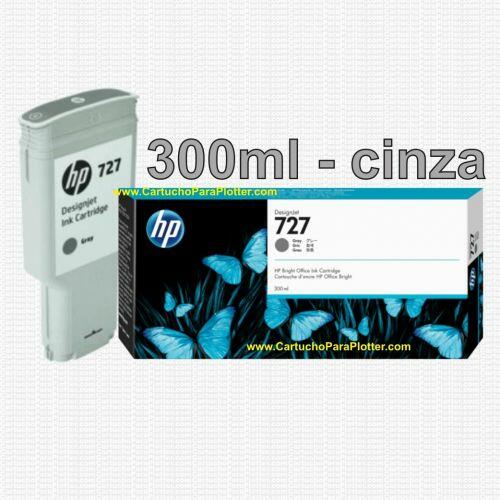 Comprar Cartucho HP 727 - Tinta Cinza (Gray) 300 ml - F9J80A para ...
