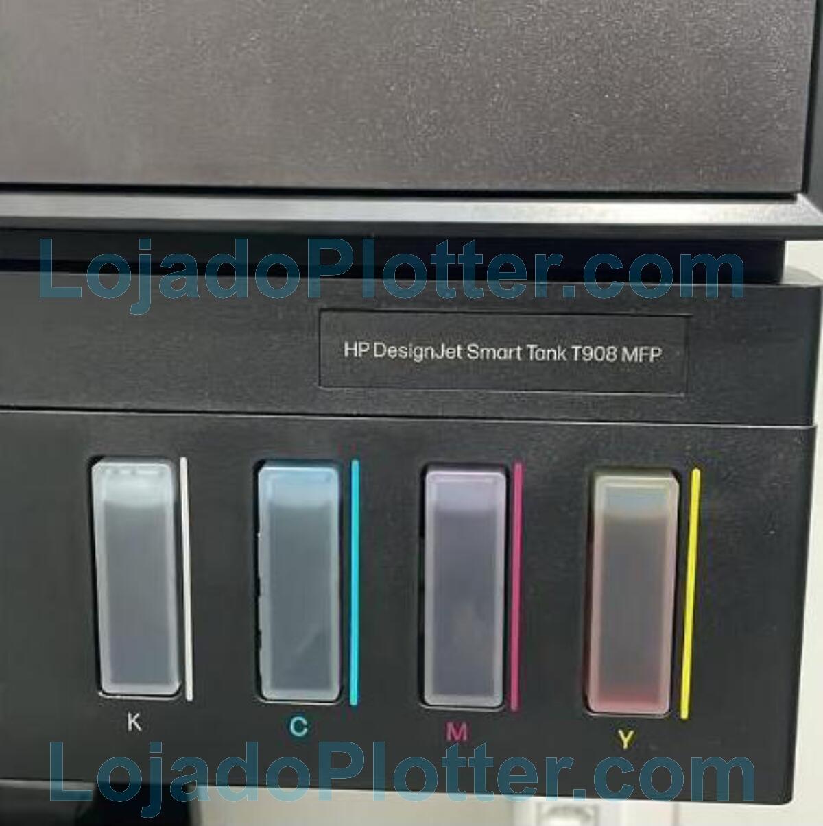 Comprar Plotter Multifucional HP DesignJet Smart Tank T908 Bulk Ink - R ...