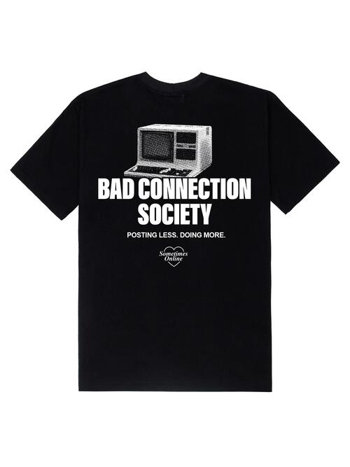 Comprar Camiseta Bad Connection - R$83,13 - Sometimes Online