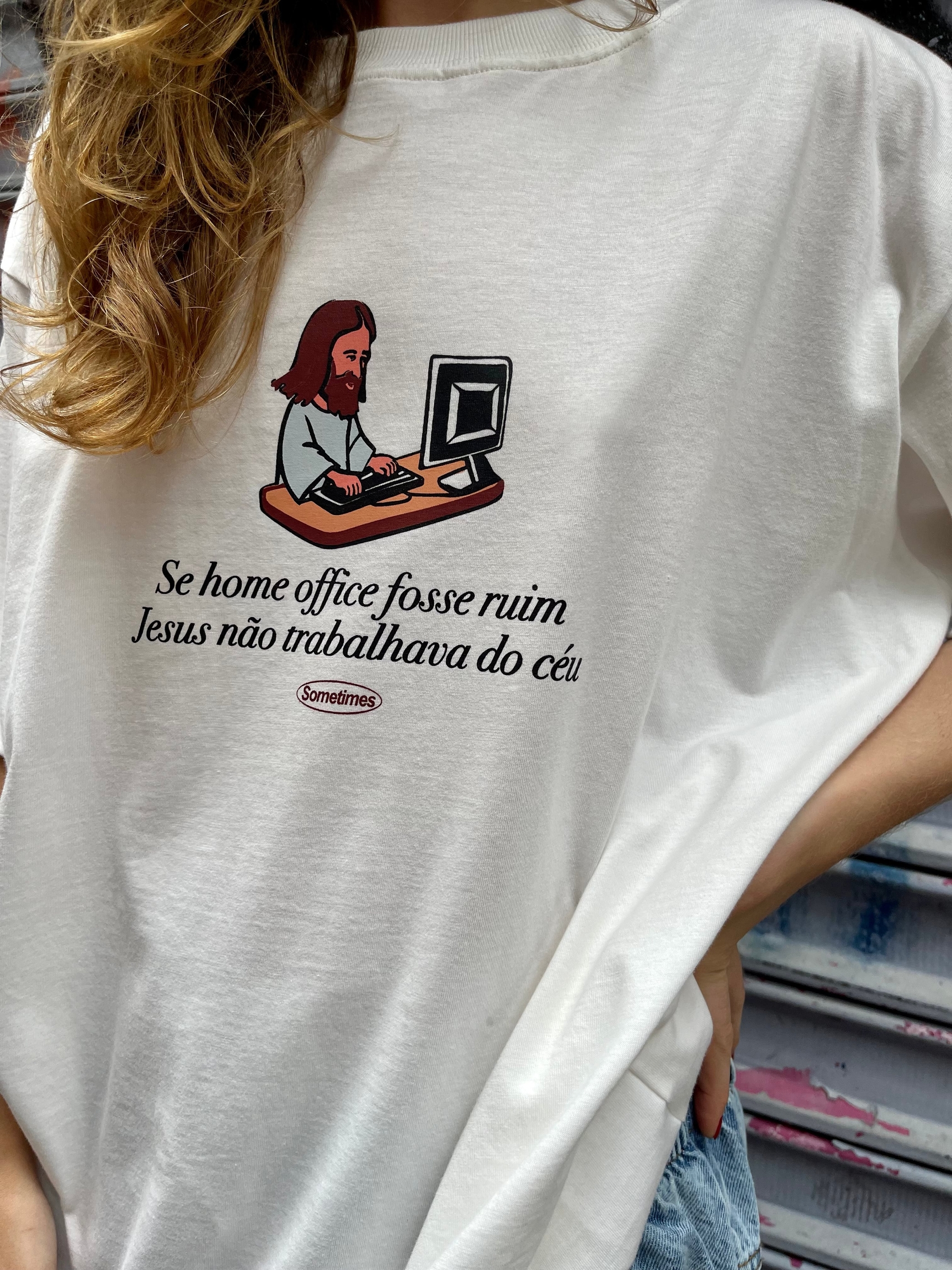 Comprar Camiseta Home Office - R$116,91 - Sometimes Online