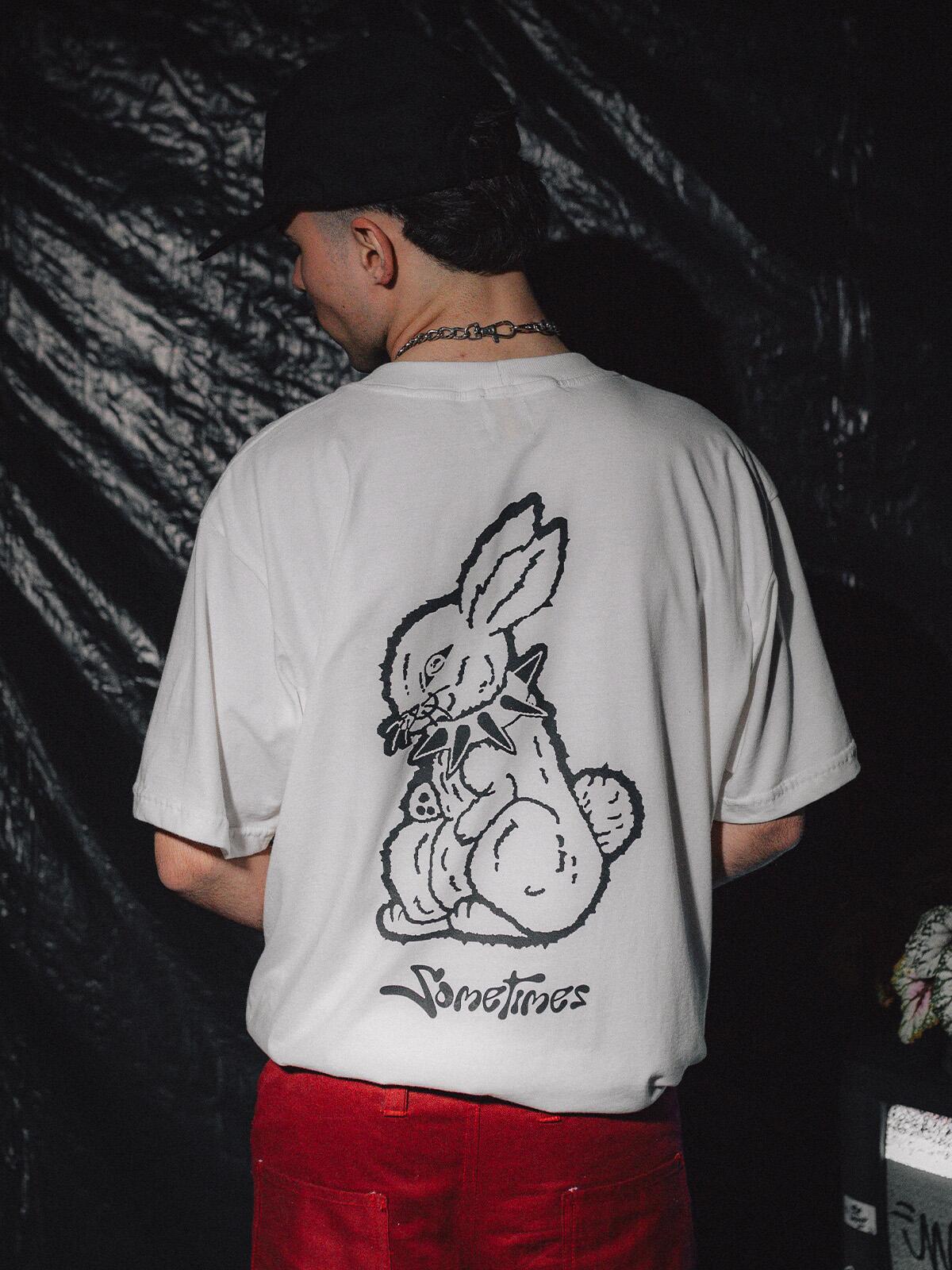 Comprar Camiseta Bad Rabbits Off White - Sometimes Online