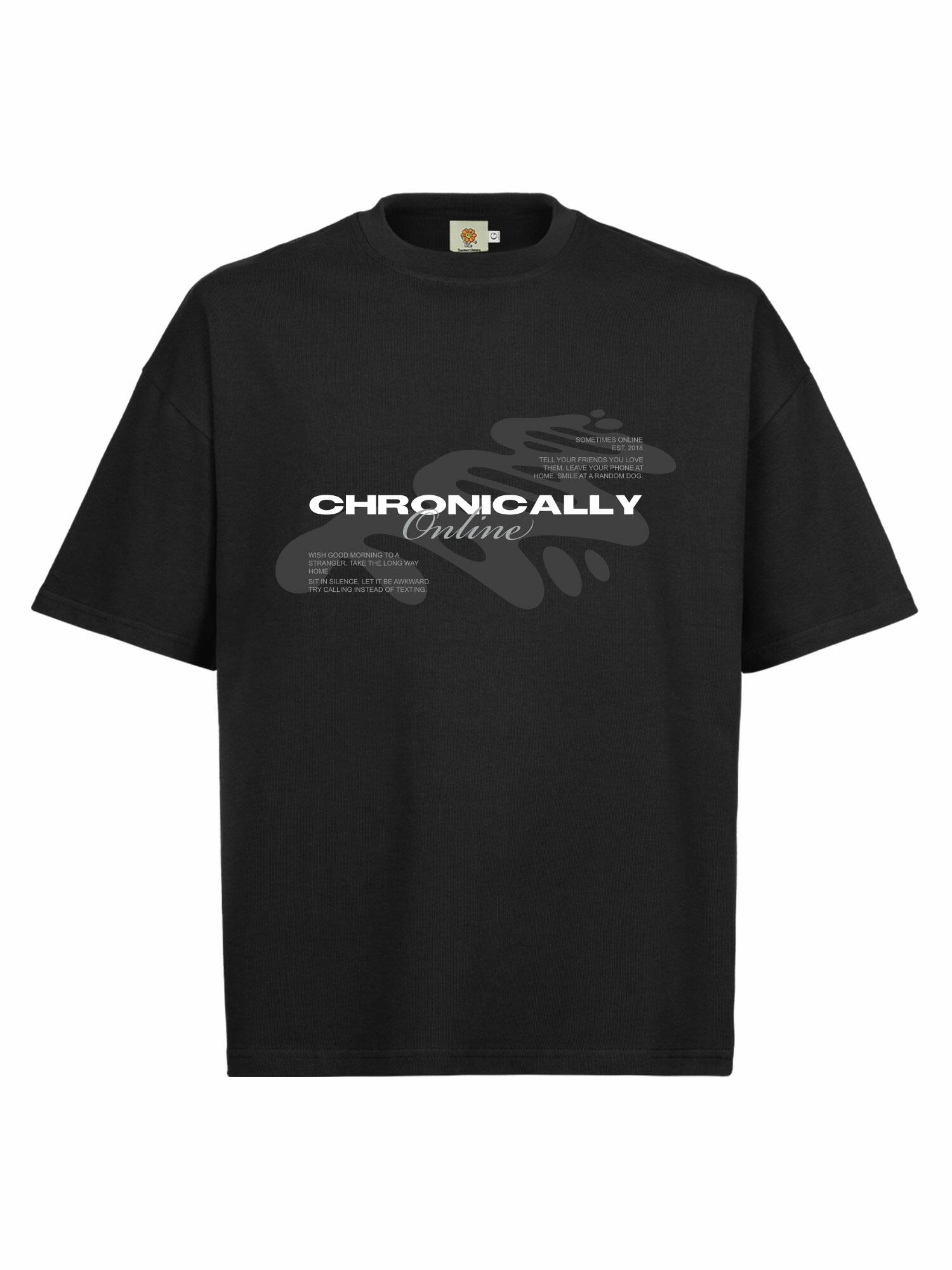 Comprar Camiseta Boxy Chronically Online