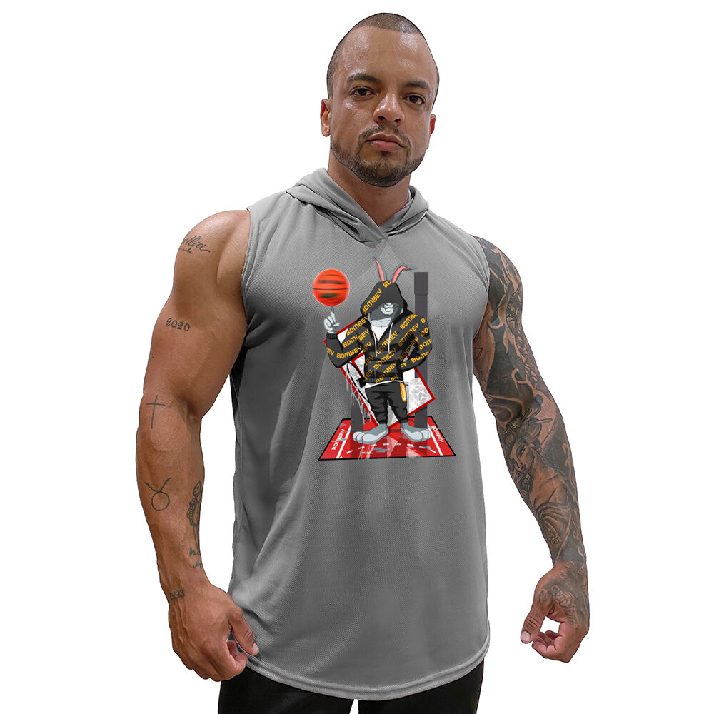 Comprar Regata masculina com capuz dry fit cores - 08 - de R$66,40 a R ...