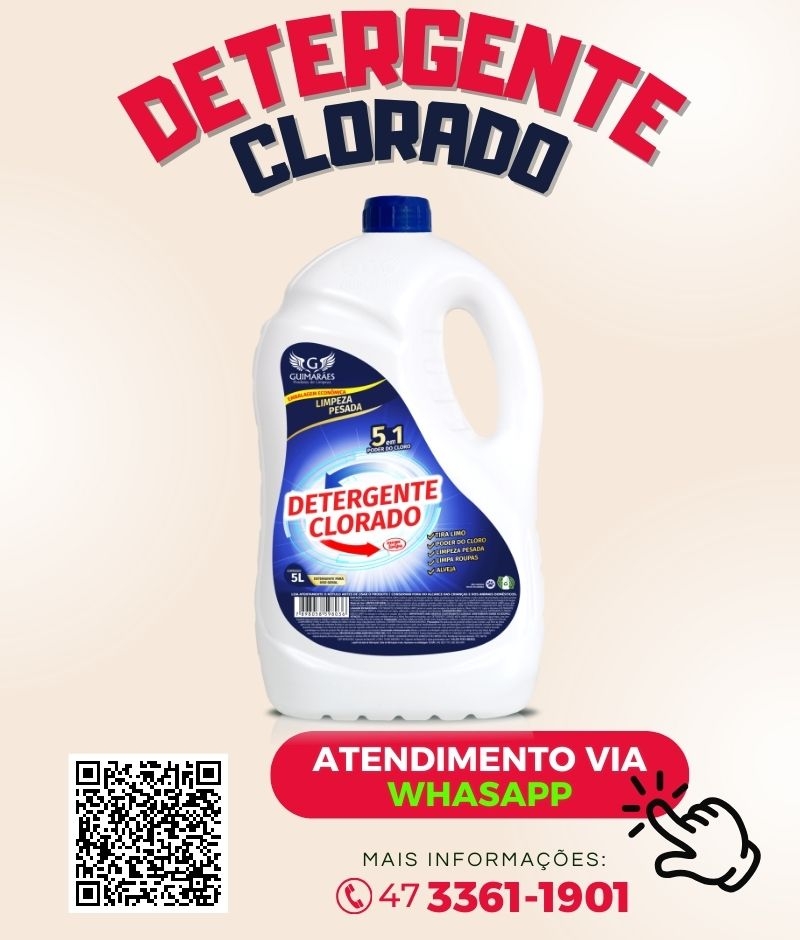 Detergente Clorado em BC Santa Catarina
