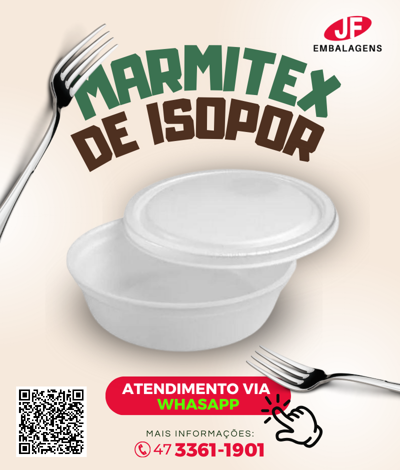 Marmitex Isopor em Balneário Camboriú.