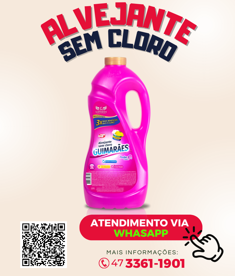 Alvejante Sem Cloro em Balneário Camboriú.