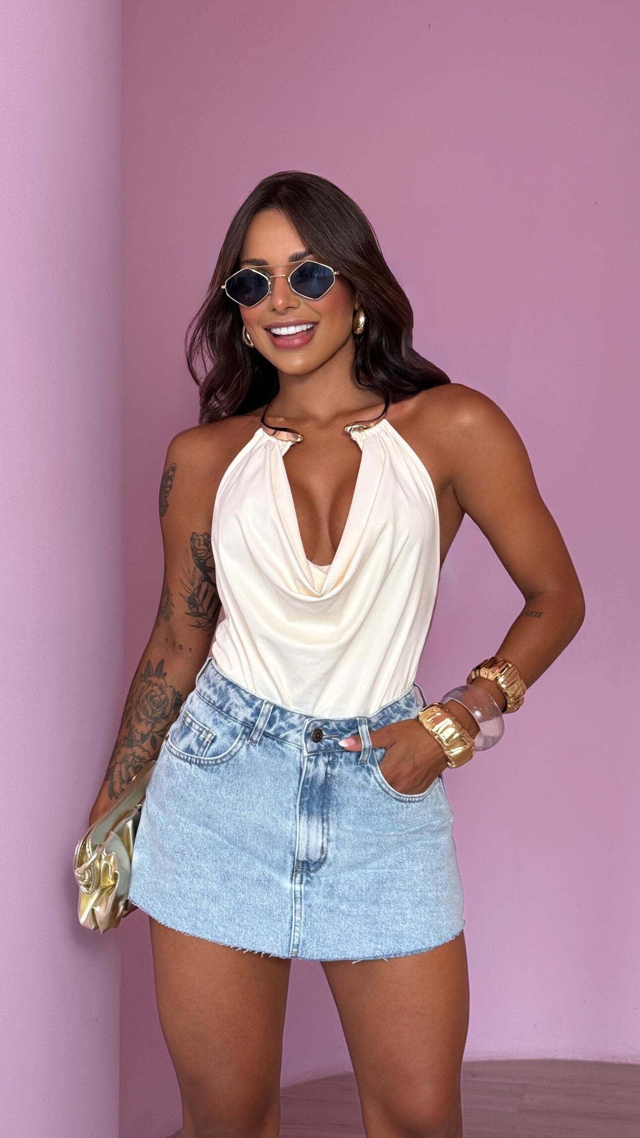 Comprar Body Virginia - R$119,99 - Rosa Maria Boutique | Moda Feminina