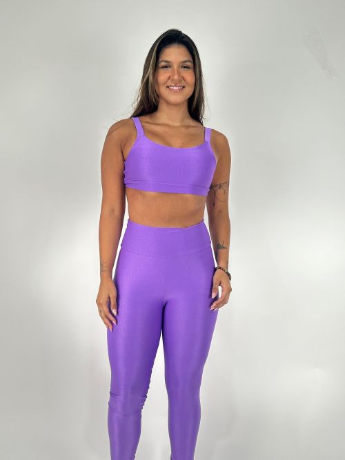 Comprar Conjunto de Legging Aveludado Violeta + Top Faixa - Mavimar Atacado Fitness Direto da ...