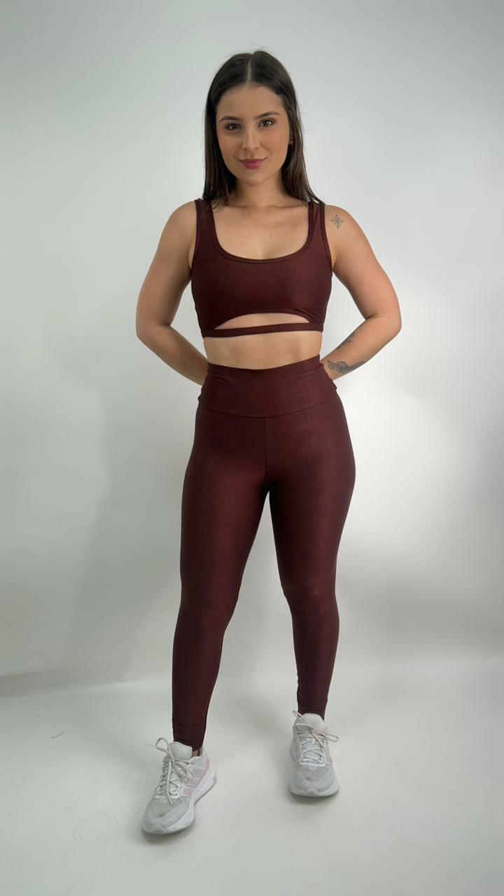 Comprar Conjunto de Legging Aveludado Couro + Top Jade - Mavimar ...