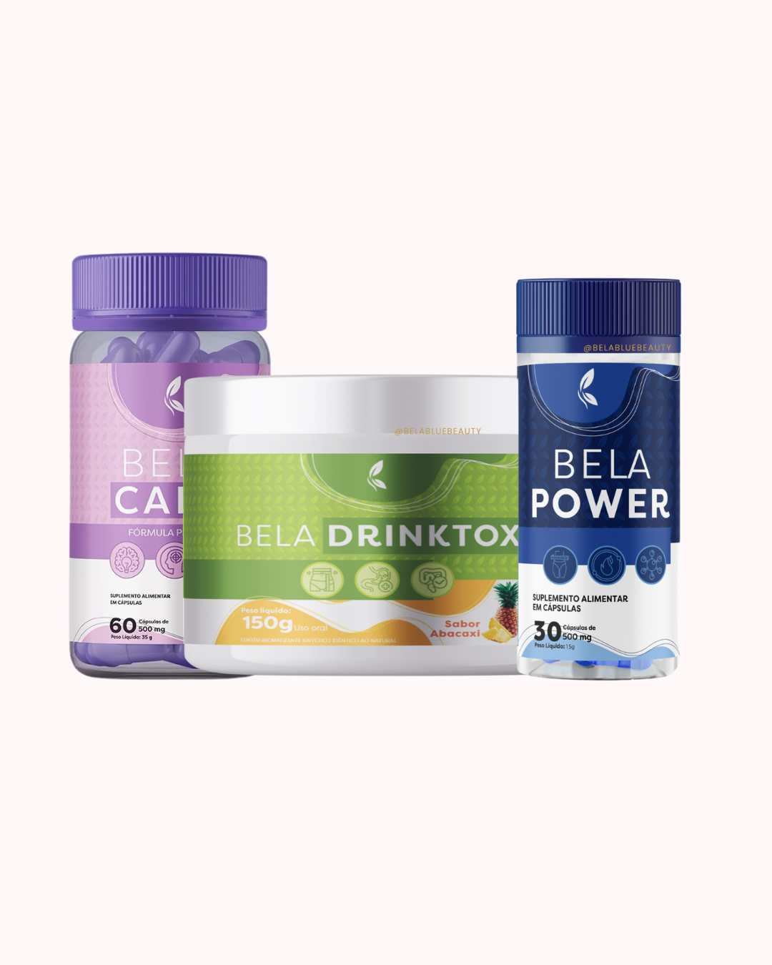 BELA CALM + BELA DRINKTOX + BELA POWER