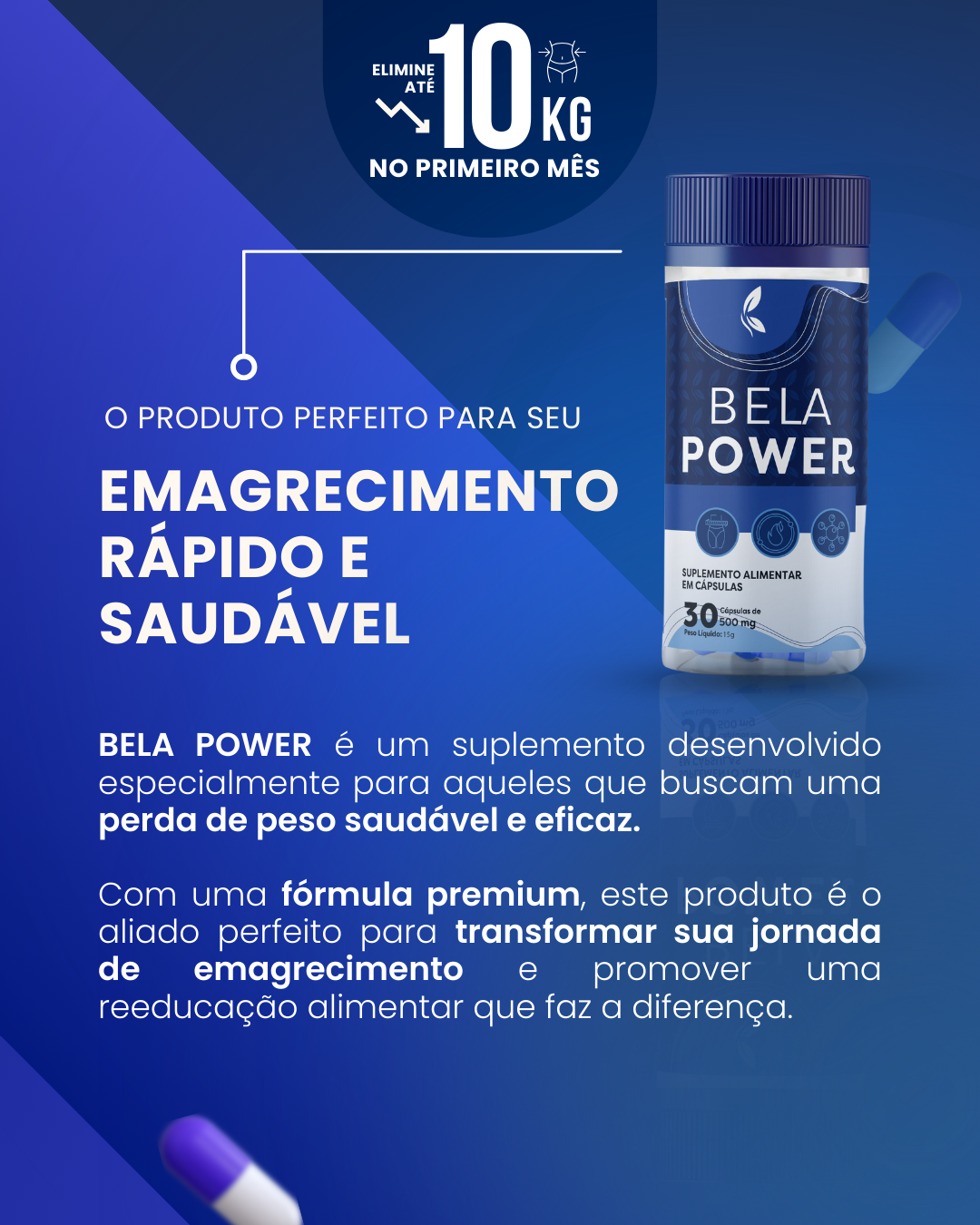 Comprar BELA POWER - R$259,99 - BELA BLUE BEAUTY