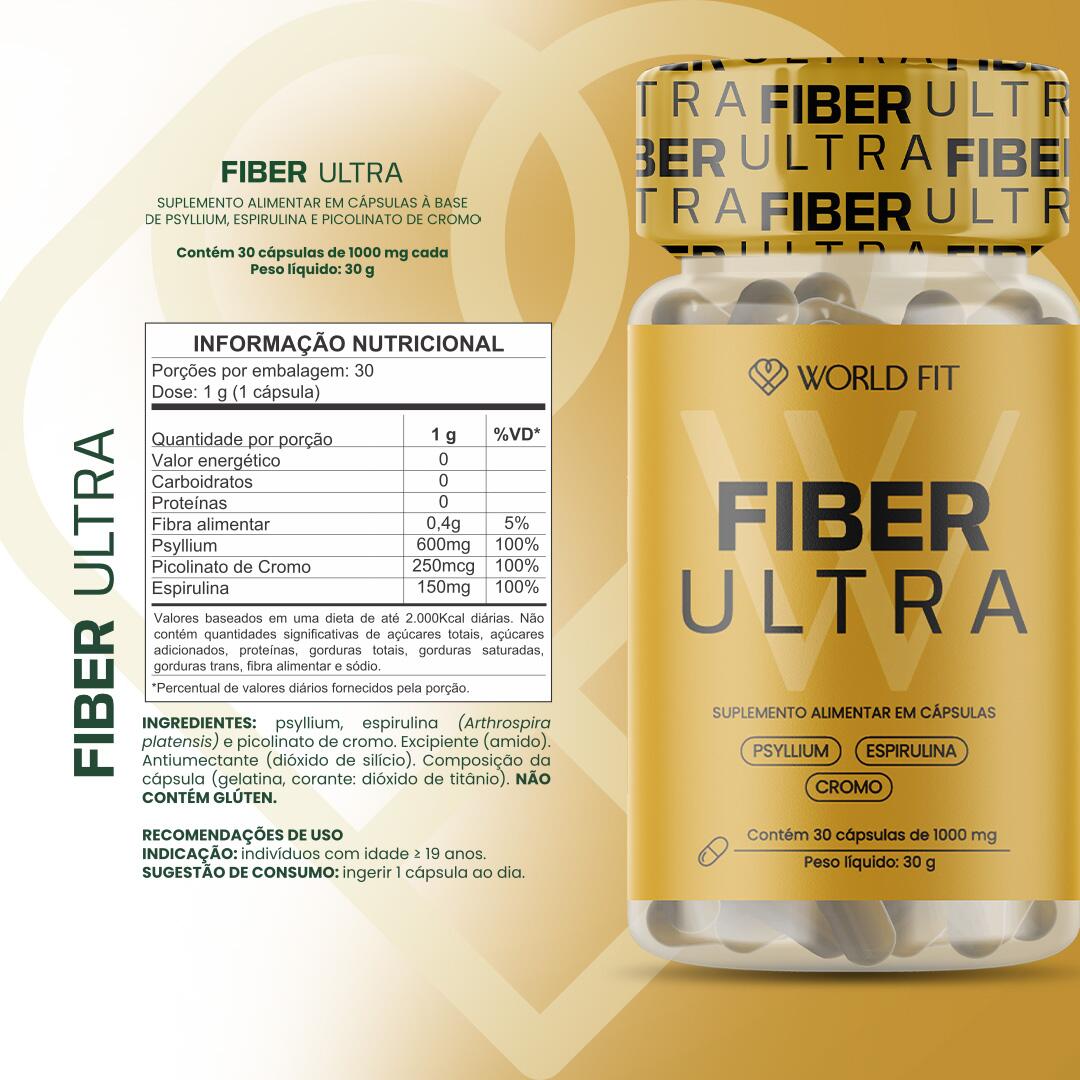 Comprar Fiber Ultra Suplemento de fibras para auxiliar no funcionamento ...