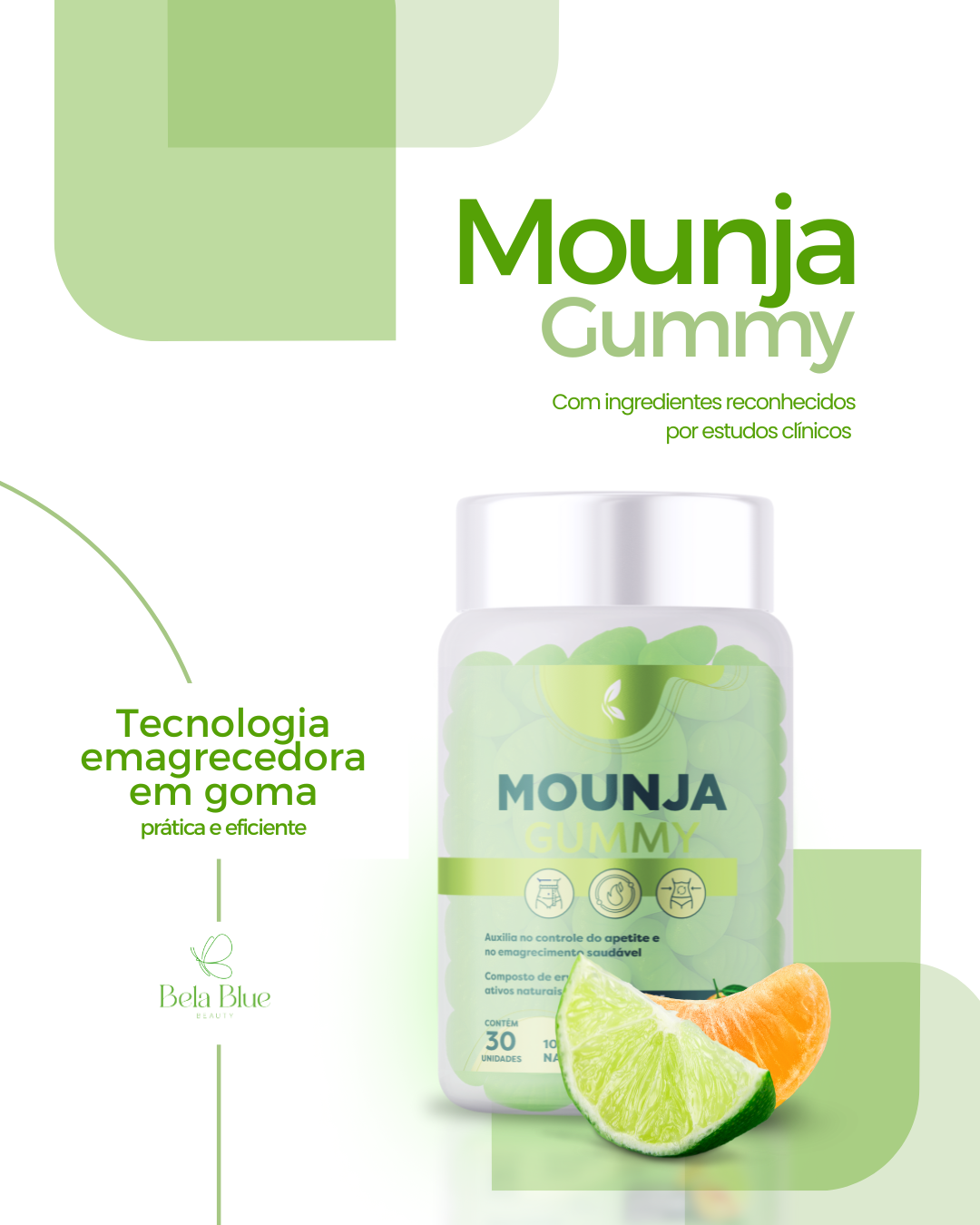 Comprar MOUNJA GUMMY DO EMAGRECIMENTO - R$269,99 - BELA BLUE BEAUTY