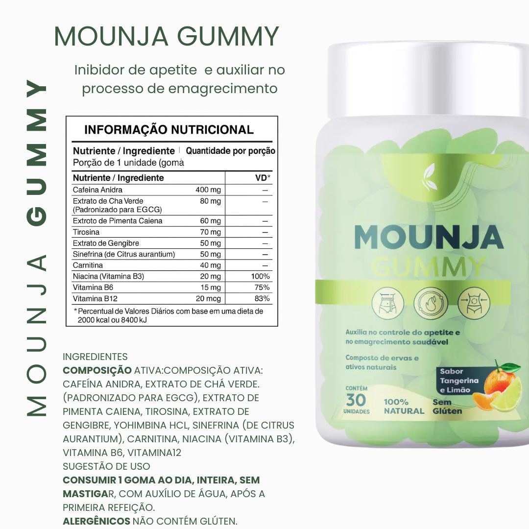 Comprar MOUNJA GUMMY DO EMAGRECIMENTO - R$269,99 - BELA BLUE BEAUTY