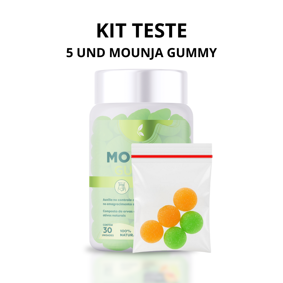 Mounja Gummy Kit Teste 5 Unidades ? Experimente o Emagrecedor que ...