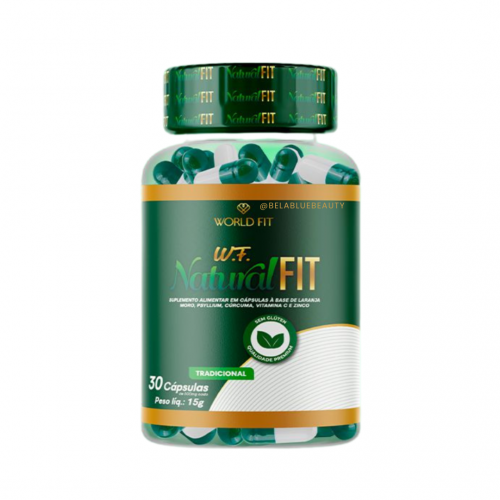 Comprar NATURAL FIT TURBO (EMAGRECEDOR TURBO) - R$240,00 - BELA BLUE BEAUTY