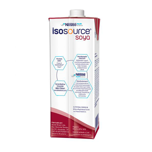 Comprar Isosource soya 1 Litro Dieta Enteral - Nestle
