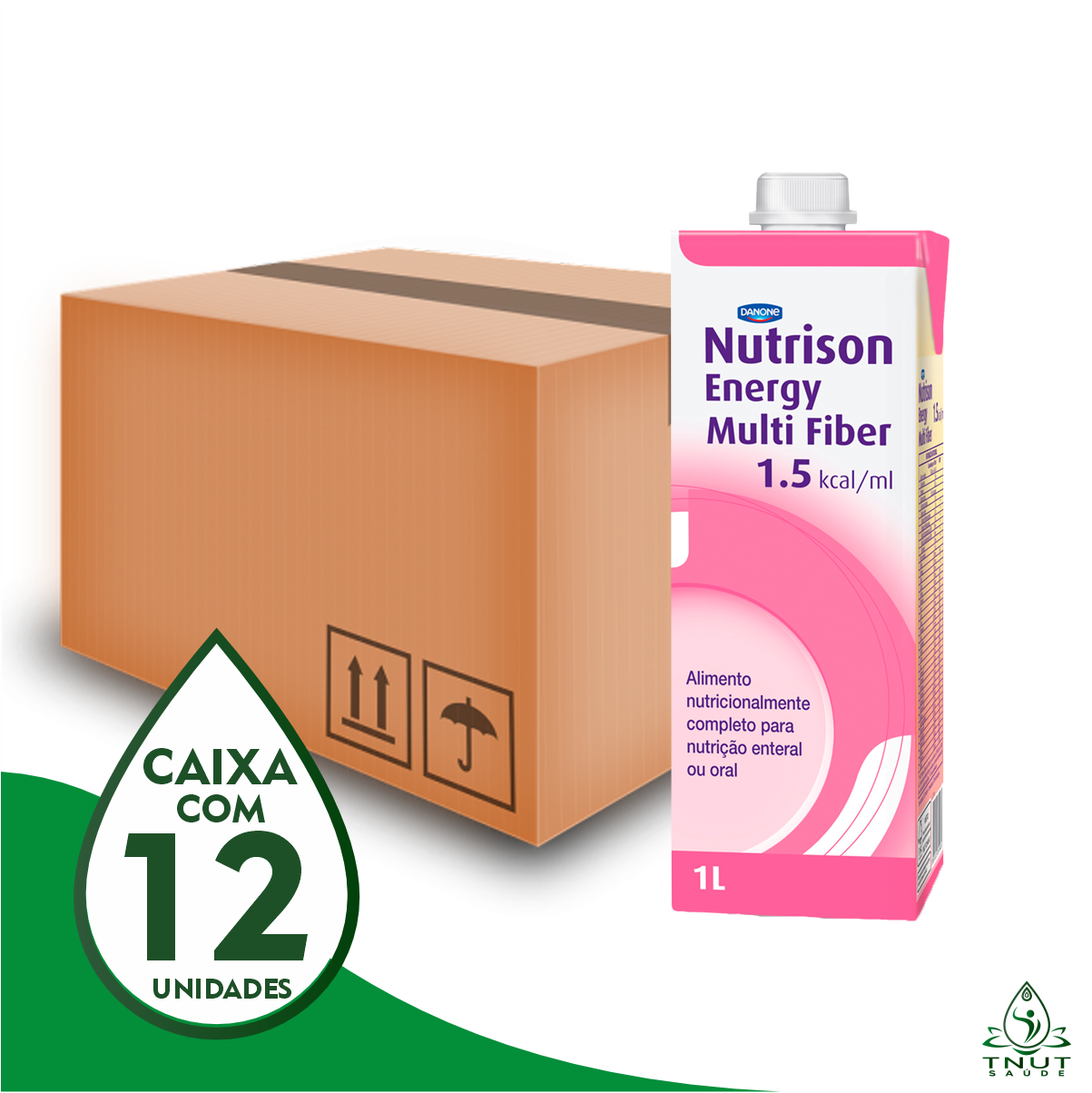 Comprar Nutrison Energy Multi Fiber 1 Litro Dieta Enteral - Danone - de R$42,92 a R$497,45 ...