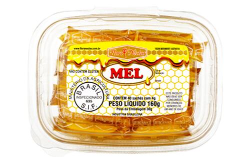 Comprar Mel Sache 160g - bandeja com 40 saches - Flora Nectar - Tnut Saude