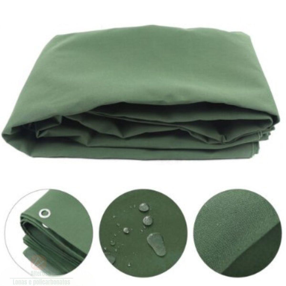 Comprar Lona Encerada Algodão 5x4 Mts Verde 800 MICRAS - a partir de R ...