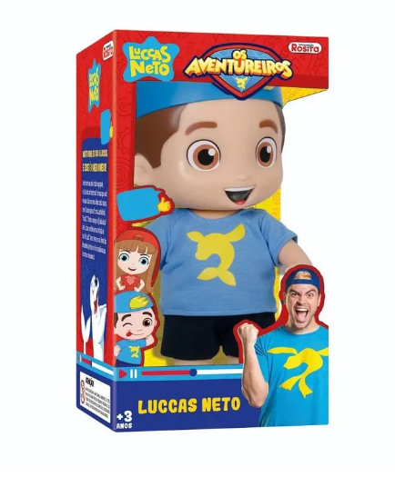 Comprar BONECO AVENTUREIRO AZUL - Kirus Brinquedos