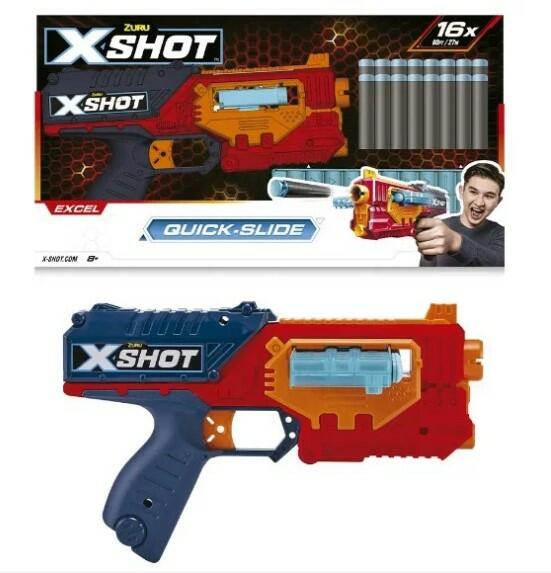 Comprar LANCADOR XSHOT RED QUICK SLIDE C/16 DARDOS - a partir de R$142 ...