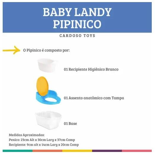 Comprar BABY LAND PIPINICO MENINO - Kirus Brinquedos