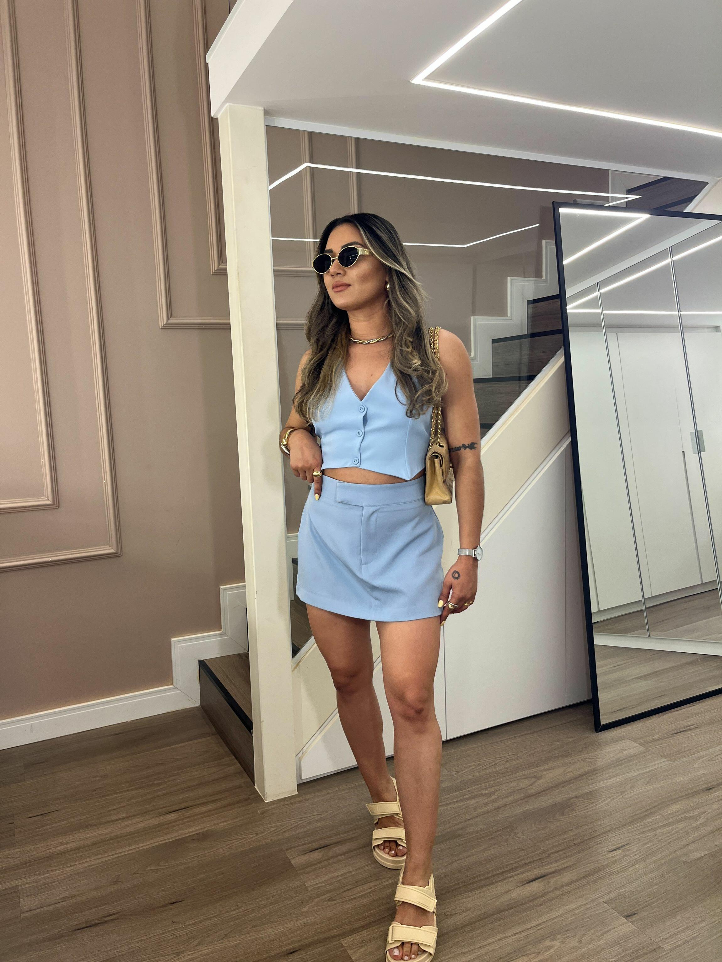 Saia Kamila - Eleg?ncia e Conforto em Alfaiataria de Alta Qualidade | Prendy