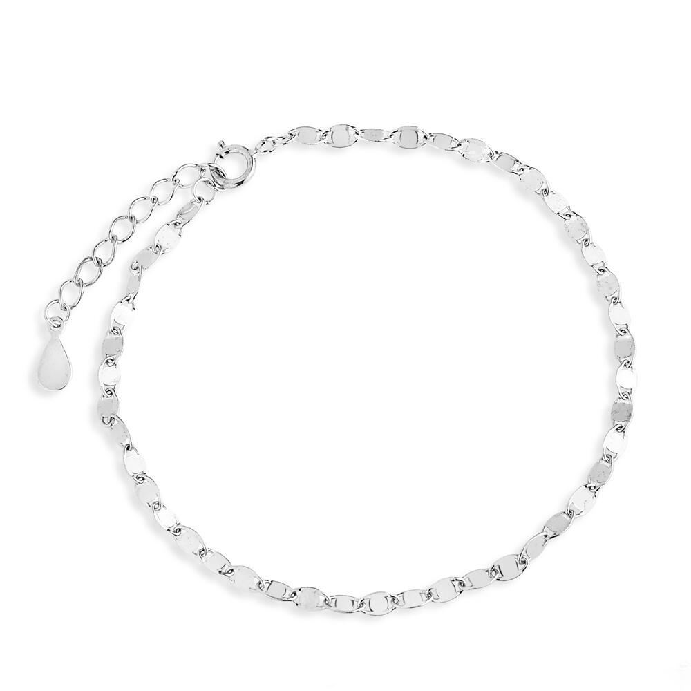 Pulseira de Prata Laminada Elos - a partir de R$94,90