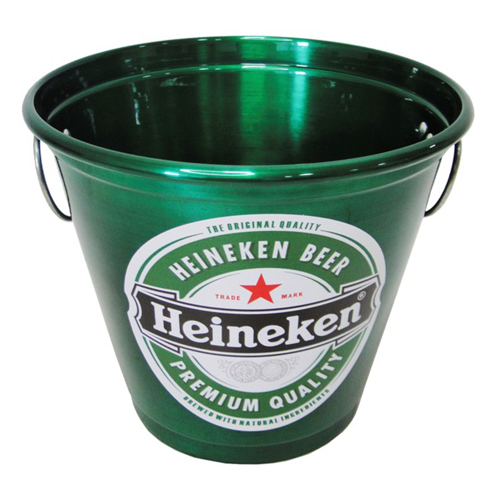 Comprar BALDE DE GELO ALUMINIO HEINEKEN 3 LITROS - R$55,00 - Mais Bebidas