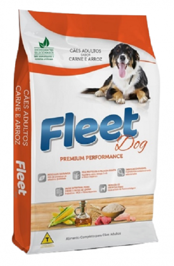 Comprar Ração Fleet Dog Premium Performance com 24% de proteínas Sabor ...