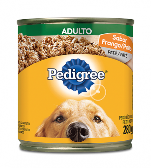 Comprar Patê Pedigree Lata para Cães Adultos sabor Frango - 280 g