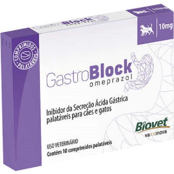 Comprar Antiácido GastroBlock Omeprazol 10 mg Palatáveis para Cães e ...