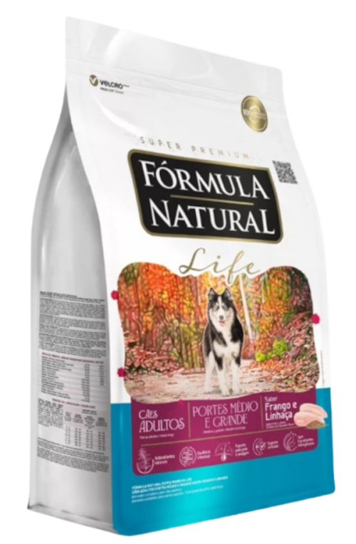 Comprar Ração para Cães Adultos Fórmula Natural Life Super Premium de ...