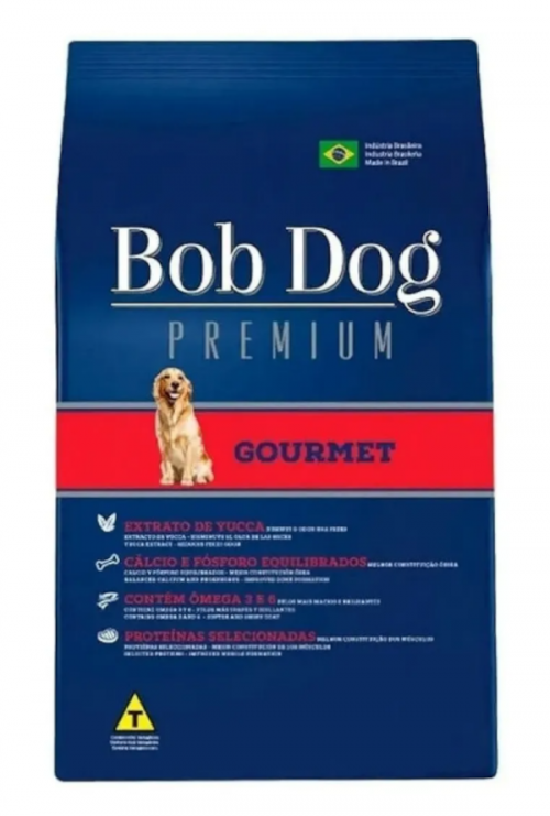 Comprar Ração Bob Dog Premium Gourmet para Cães Adultos de Todas as ...