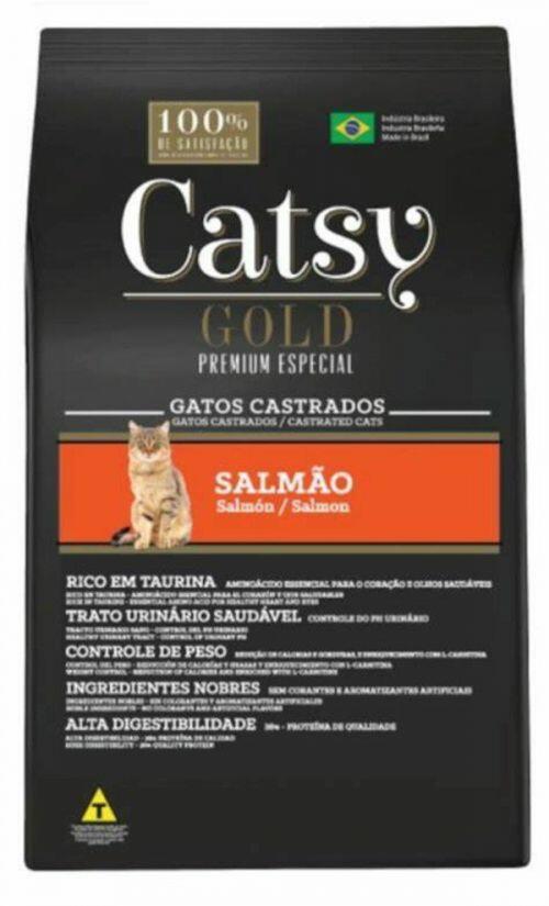 Comprar Ração Catsy Gold Premium Especial para Gatos Castrados sabor ...