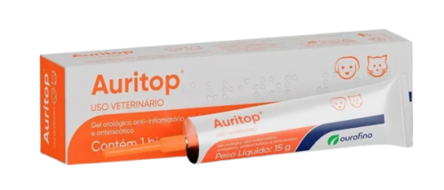 Comprar Auritop Gotas em Gel para Tratamento Otológico da Ourofino - 15g