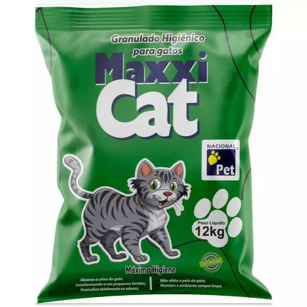 Comprar Granulado Higiênico para Gatos Maxxi Cat - 12 kg ...