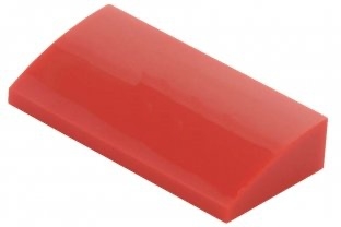 Comprar LEGO Slope 2x4 Curvo - Vermelho - PN 88930 / CN 4597912 - a ...