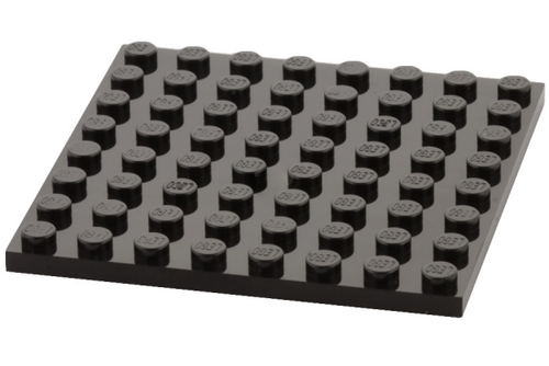 Comprar Lego Plate 8x8 - Preto - PN 41539 / CN 4166619 - Techbricks - A ...