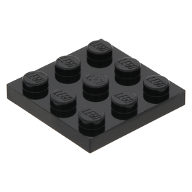 Comprar Lego Plate 3x3 - Preto - PN 11212 / CN 6174917 - a partir de R ...